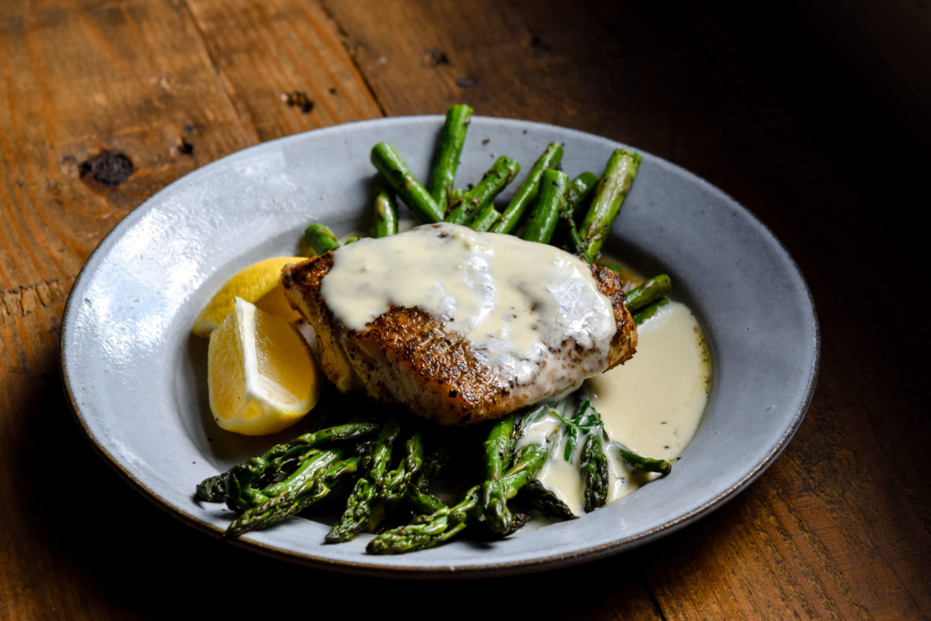 Red Snapper with Lemon Cream Sauce - Food is Love Made Edible
